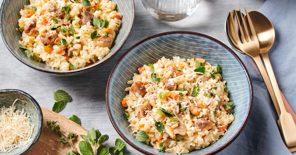 Romige Risotto met kip | Recept - Lassie rijst